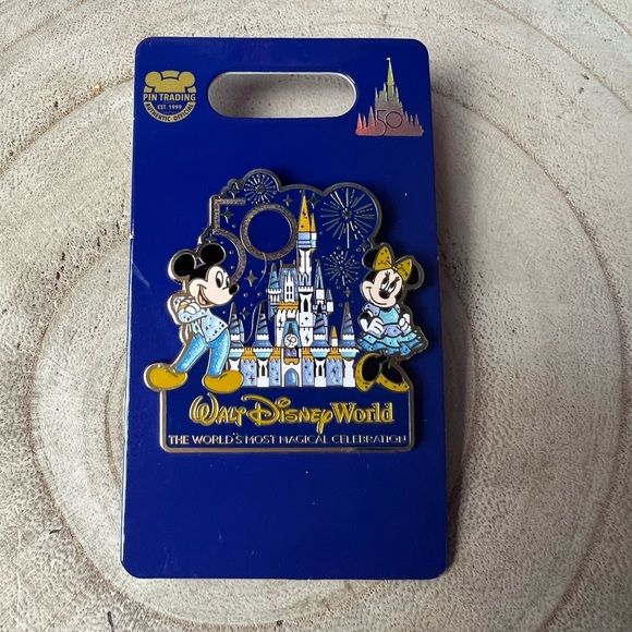 Disney | Jewelry | Disney Parks 5th Anniversary Mickey Minnie Mouse ...